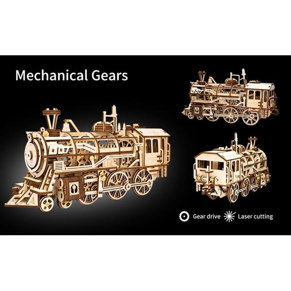 Robotime MECHANICAL MODELS LOCOMOTIVE – Gametraders SouthPoint